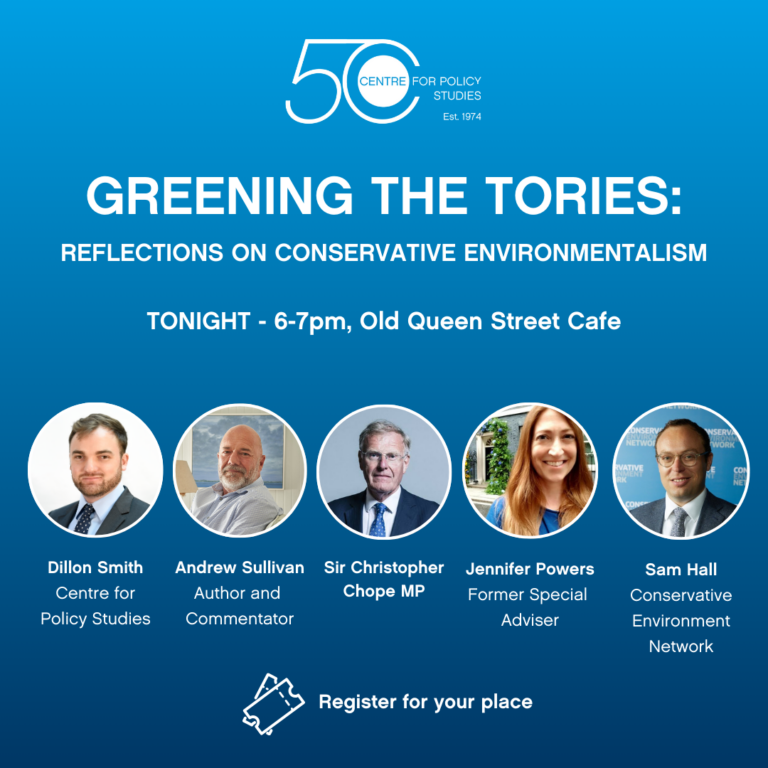 Greening the Tories: Reflections on Conservative Environmentalism - The ...